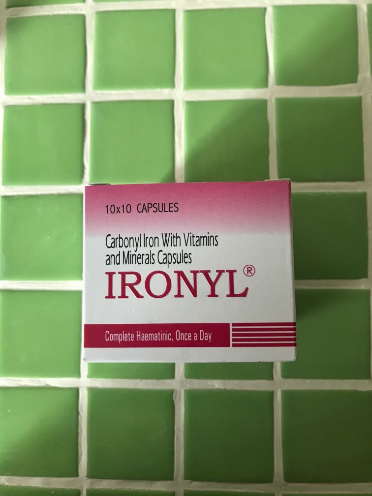 Irony Iron Tablets, Health & Nutrition, Health Supplements, Vitamins ...
