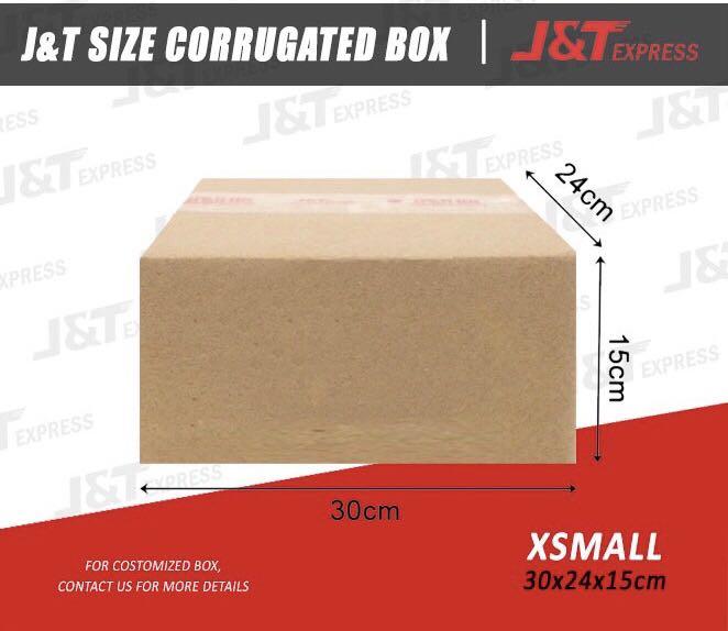 J&T SIZE CARTON BOXES, Hobbies & Toys, Stationary & Craft, Craft ...
