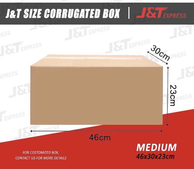 J&T SIZE CARTON BOXES, Hobbies & Toys, Stationary & Craft, Craft ...