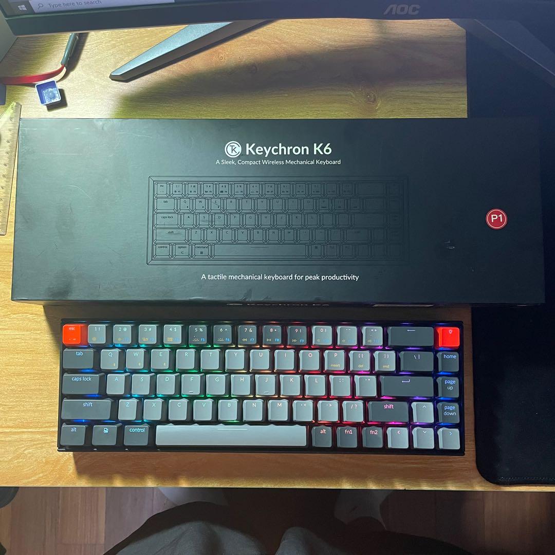 Keychron K6 Keyboard, Computers & Tech, Parts & Accessories, Computer ...