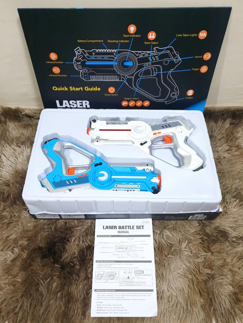 Laser Battle Set, Hobbies & Toys, Toys & Games on Carousell