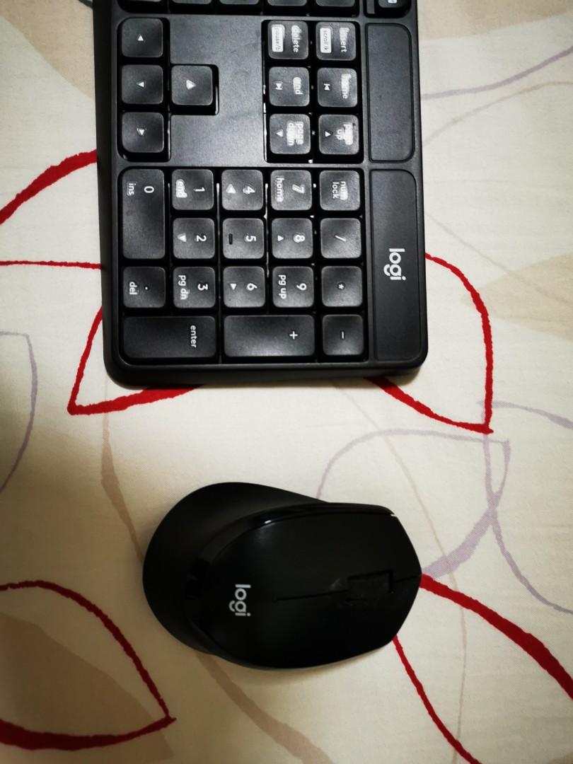 Logitech MK315 Silent Wireless Combo Keyboard and Mouse, Computers ...