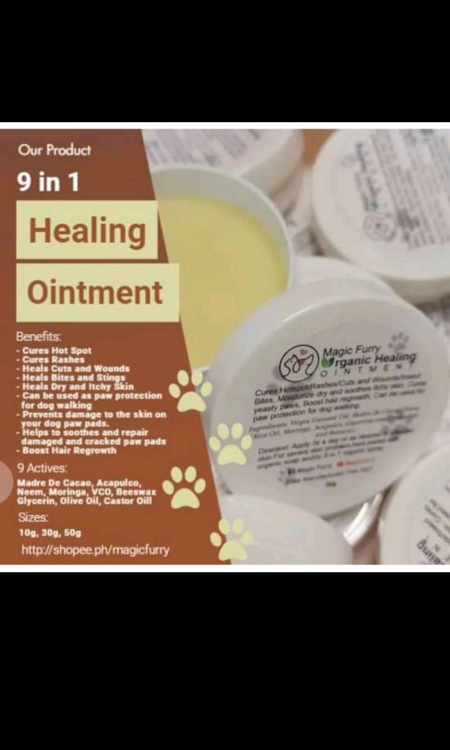 Magic Furry Healing Ointment, Pet Supplies, Health & Grooming on Carousell