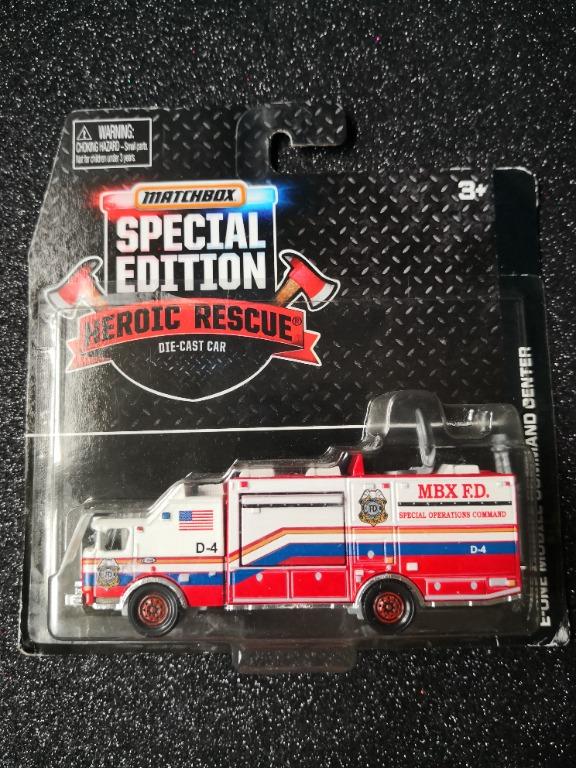 Matchbox Heroic Rescue E-One Mobile Command Center, Hobbies & Toys ...