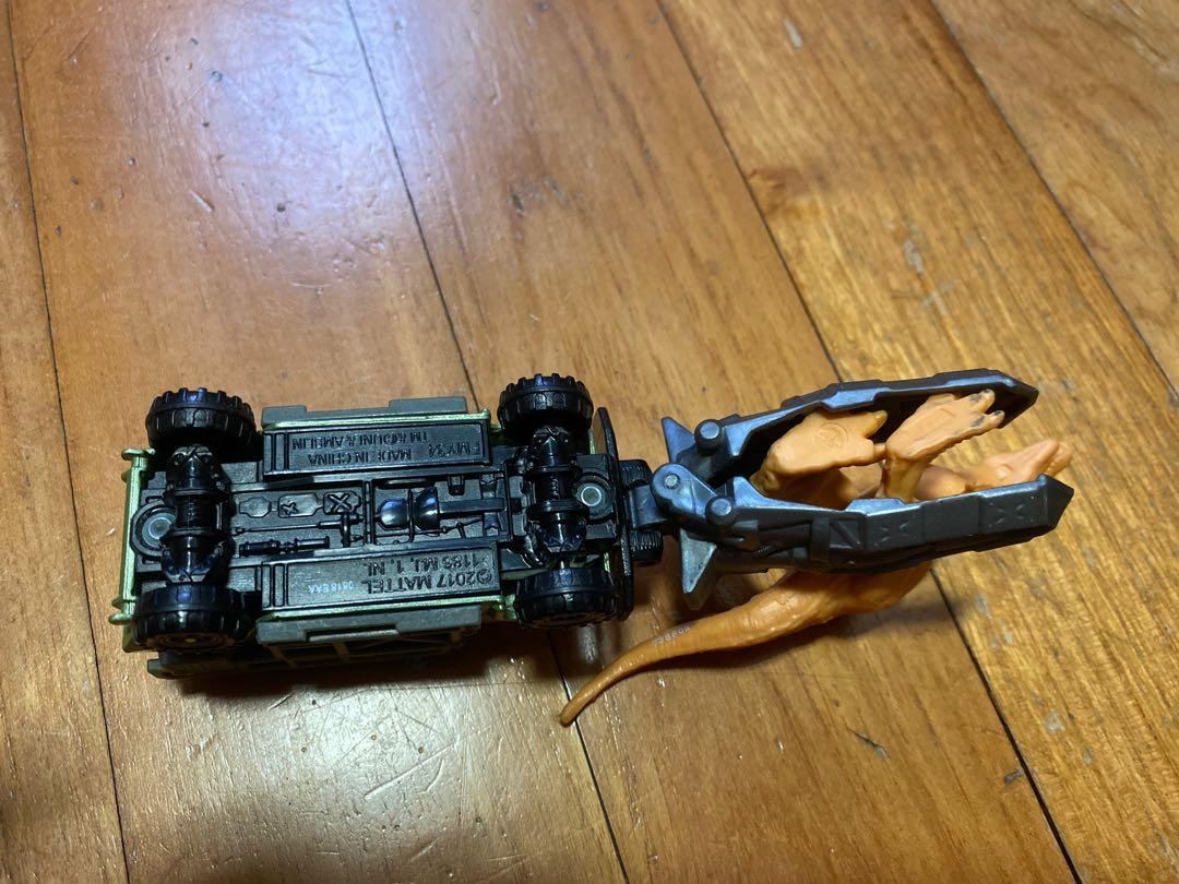 Mattel dinosaur and Jurassic truck/ Land Rover, Hobbies & Toys, Toys ...