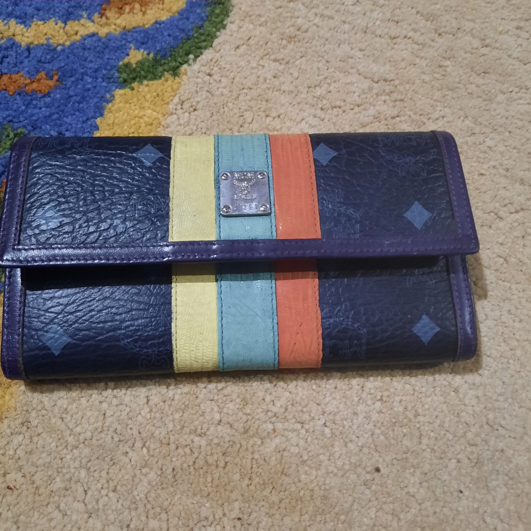 Mcm long tri fold wallet, Women's Fashion, Bags & Wallets, Wallets ...