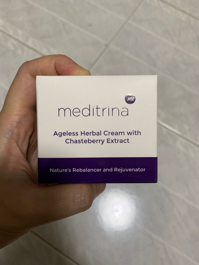 Meditrina Ageless Herbal Cream with Chasteberry Extract, Beauty ...