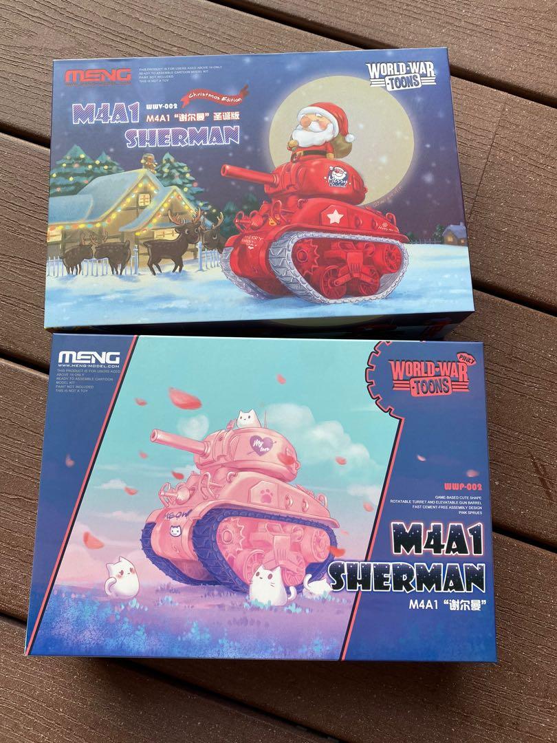 Meng Models Toon Tanks (Plastic Scale Model Kits), Hobbies & Toys, Toys ...