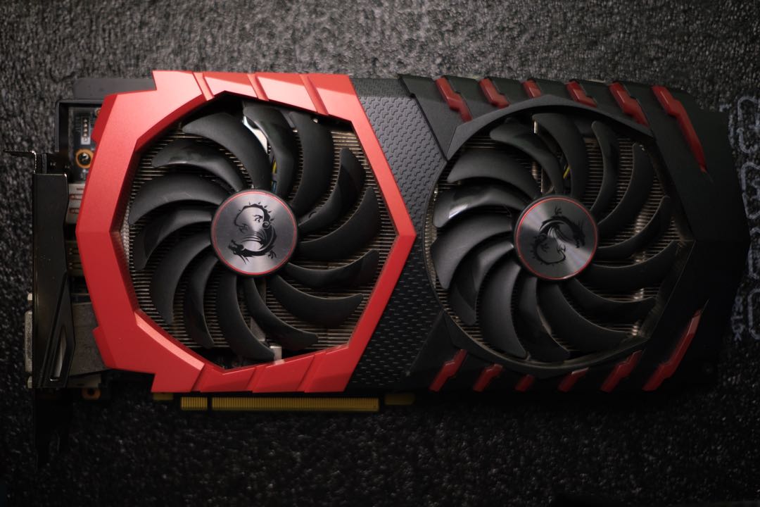 Msi GTX 1060 3GB 紅龍 顯示卡, 電腦＆科技, 桌上電腦 - Carousell