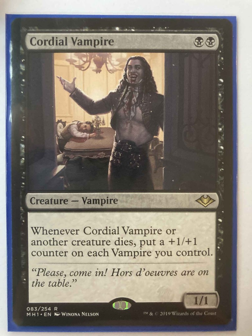 MTG Cordial Vampire, Hobbies & Toys, Memorabilia & Collectibles, Stamps ...
