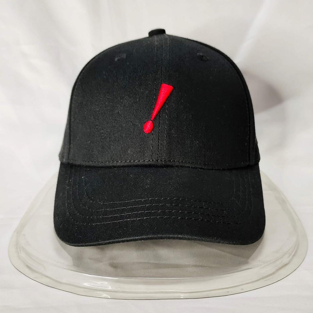 Negative Exclamation mark dad hat, Men's Fashion, Watches & Accessories ...