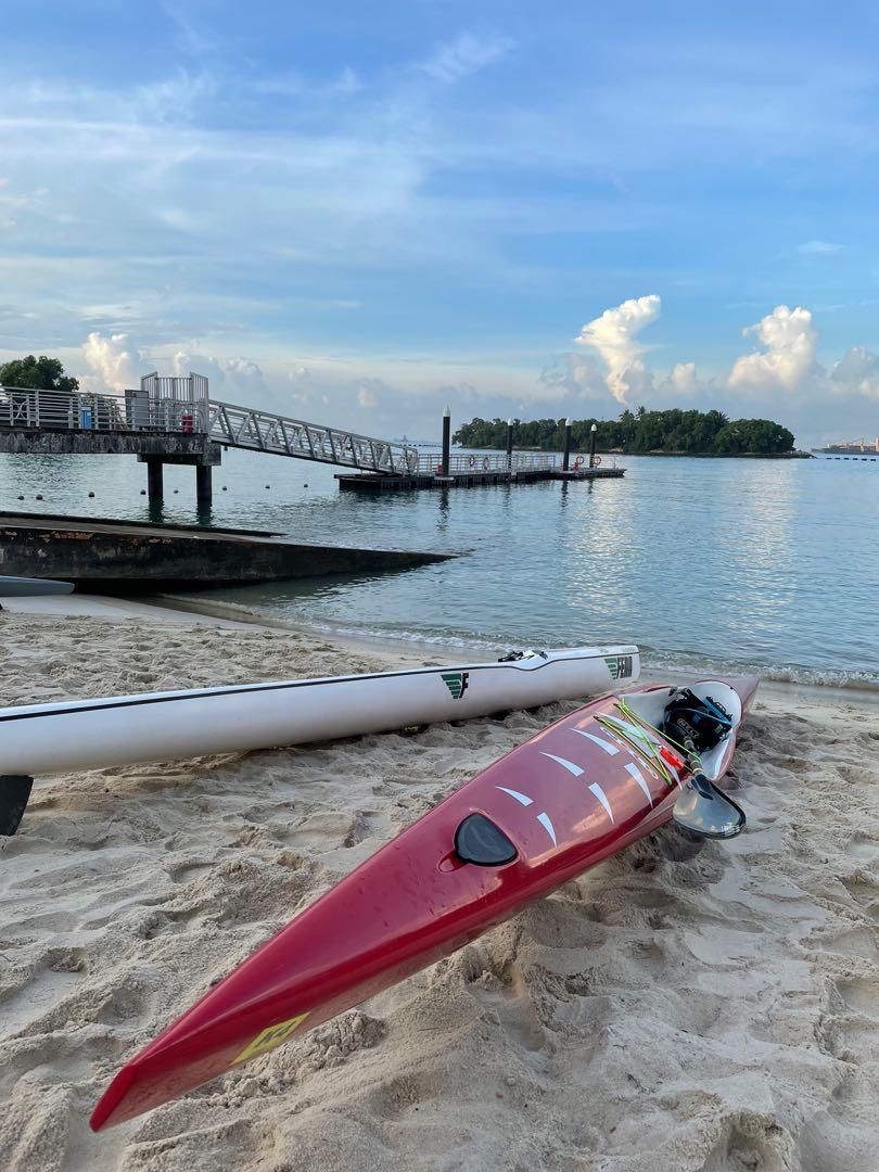 Nelo 560 Surfski - ML (2018 model, WWR construction), Sports Equipment ...