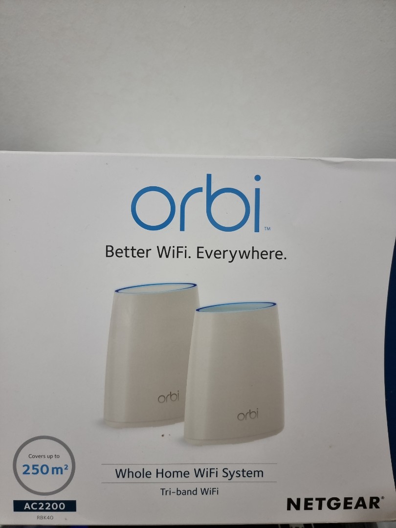 Netgear Orbi RBK40 ac2200, Computers & Tech, Parts & Accessories ...