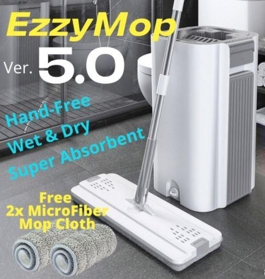 New & Improved! Ezzy Cleaning Mop Set, Furniture & Home Living ...