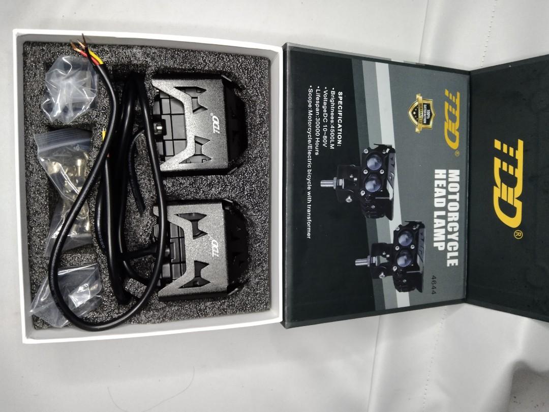 New TDD 4644 (X9 Pro) motorcycle / escooter lights, Motorbikes ...