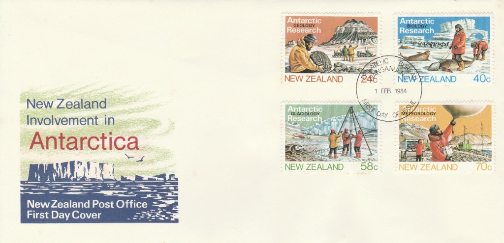 New Zealand 1984 Antarctica complete set FDC, 興趣及遊戲, 收藏品及紀念品, 郵票及印刷品 ...