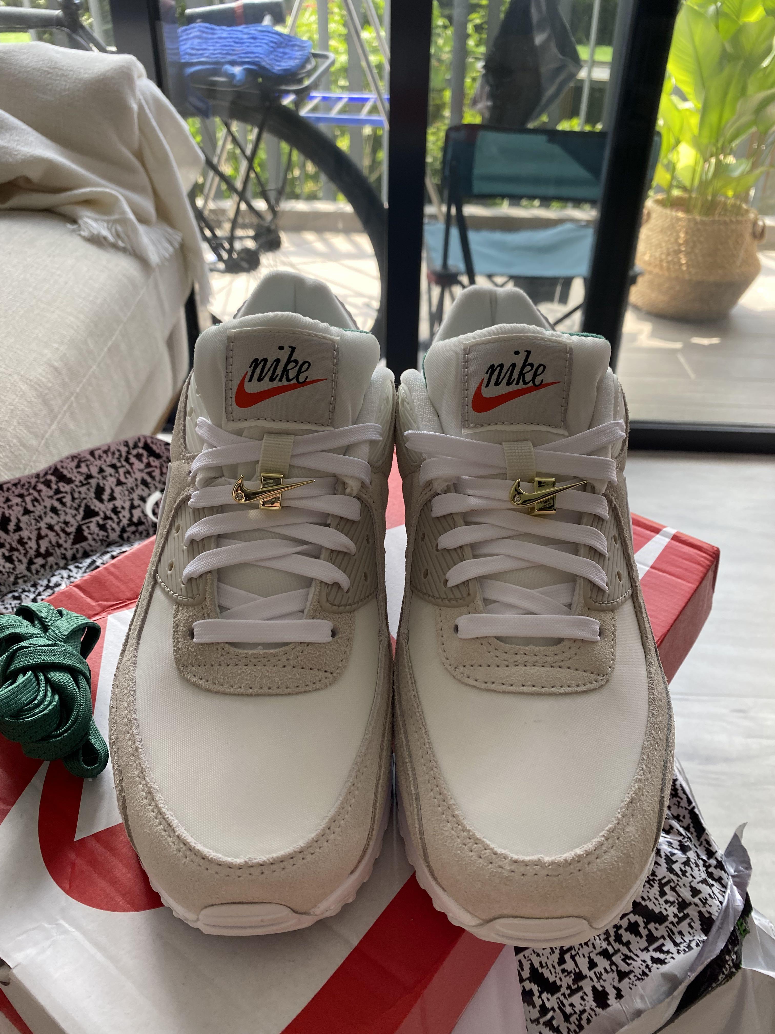 Nike Air Max 90 SE Cream First Use Edition, Men's Fashion, Footwear ...