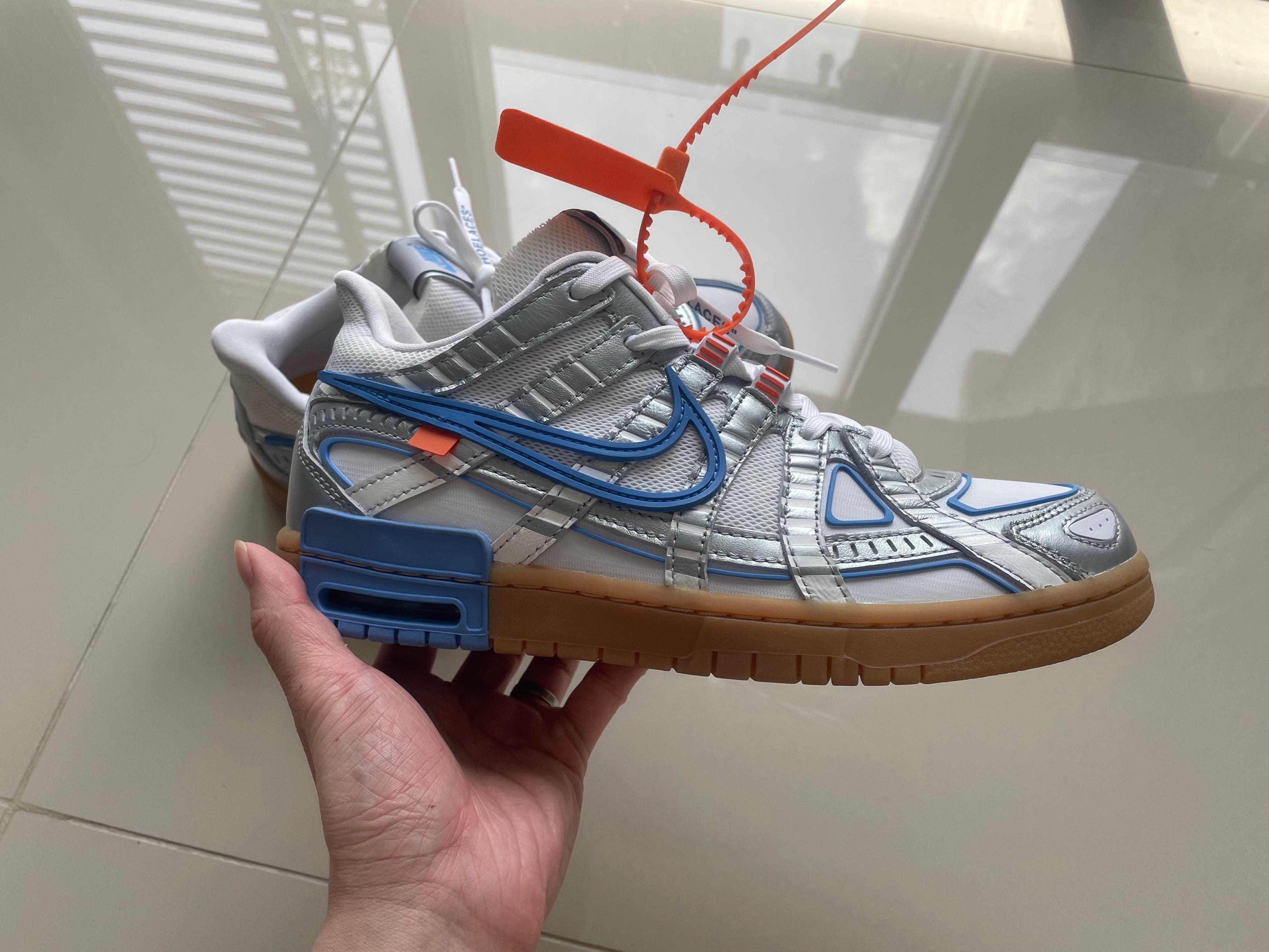 Nike rubber dunk Offwhite, Men's Fashion, Footwear, Sneakers on Carousell