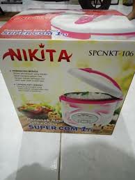 Nikita Super Com 1 rice cooker, Furniture & Home Living, Kitchenware ...