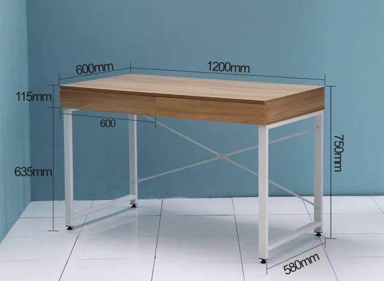 Nordic Study Table, Furniture & Home Living, Furniture, Other Home ...