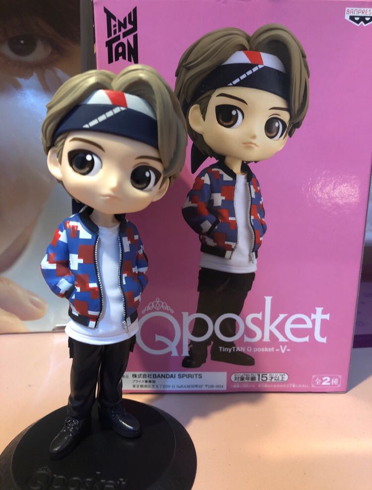 Official BTS Taehyung Tinytan Q Posket by Banpresto, Hobbies & Toys, Memorabilia & Collectibles ...