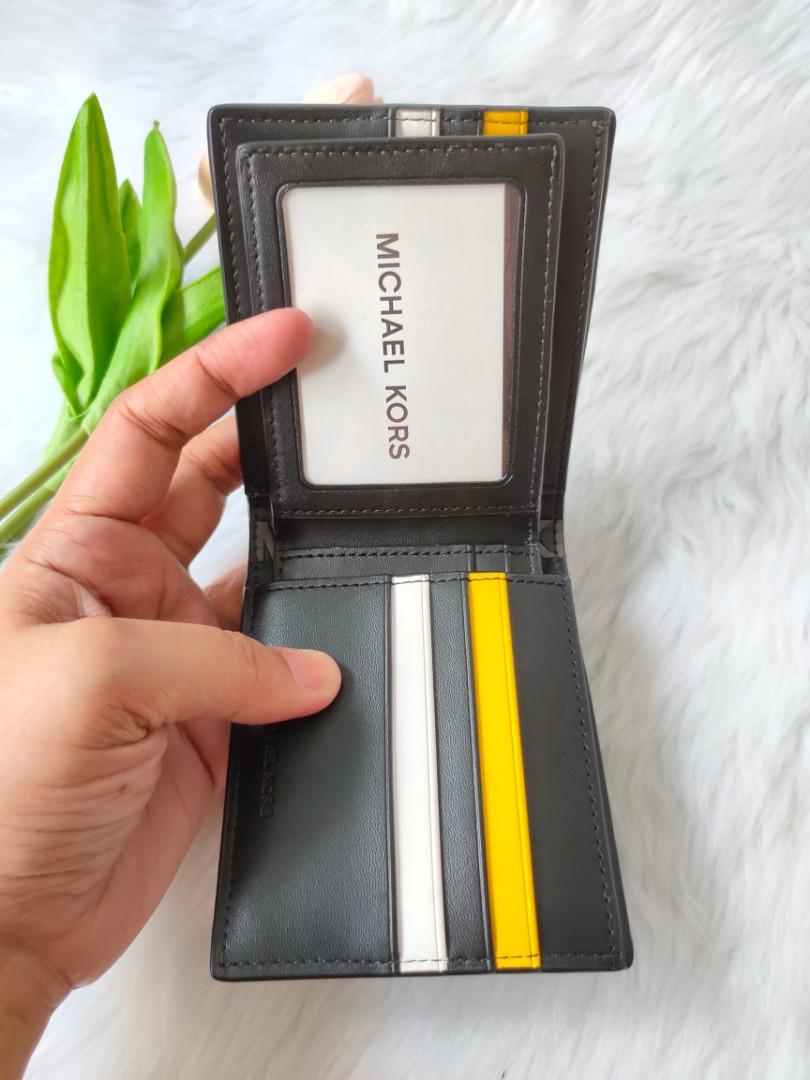 Original MICHAEL KORS Cooper Logo Billfold Wallet with Passcase Insert ...