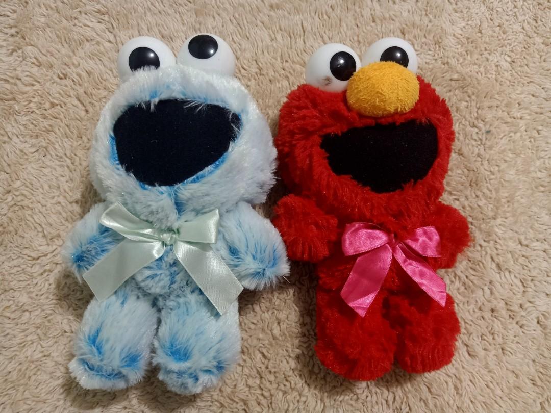 ORIGINAL SESAME STREET SNOW BLUE COOKIE MONSTER AND ELMO (2 pcs ...