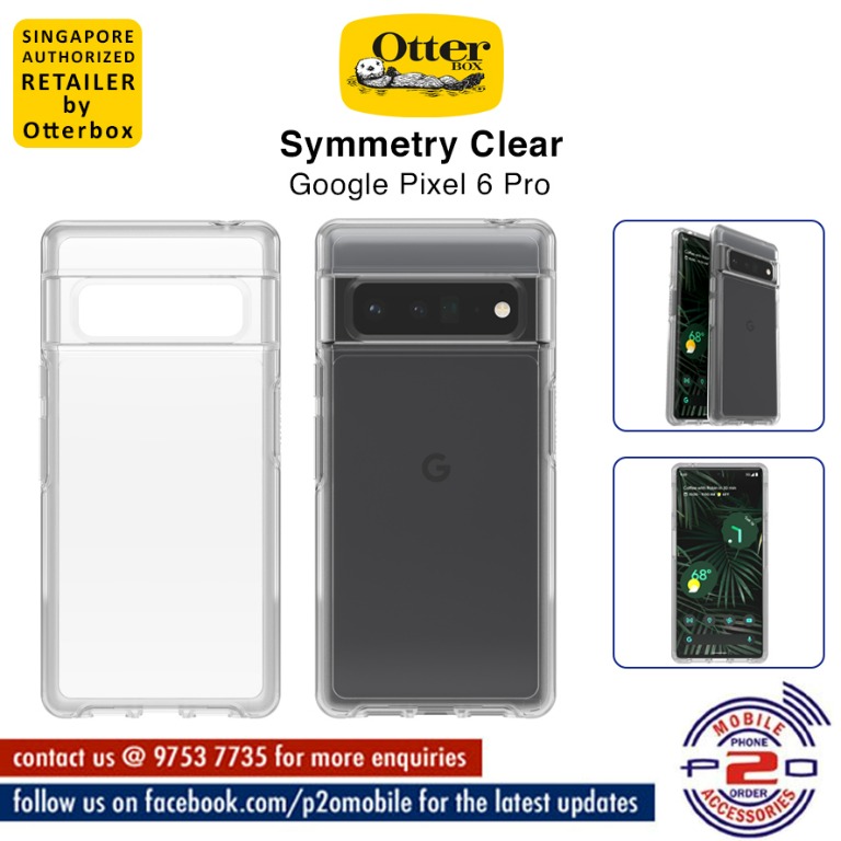 Otterbox Symmetry Clear for Google Pixel 6 Pro, Mobile Phones & Gadgets ...
