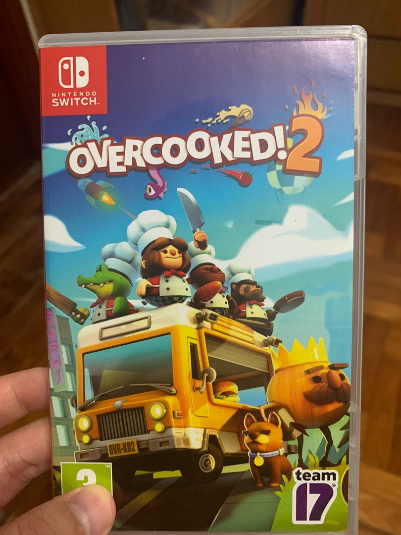 Overcooked 2, Switch game card, Video Gaming, Video Games, Nintendo on ...