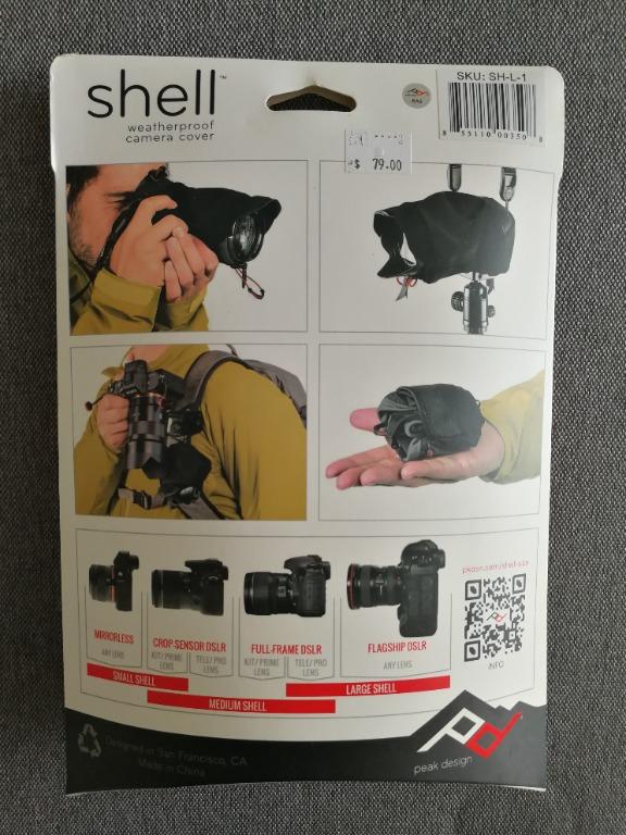PEAK DESIGN Shell Camera Cover - Large, Photography, Photography ...