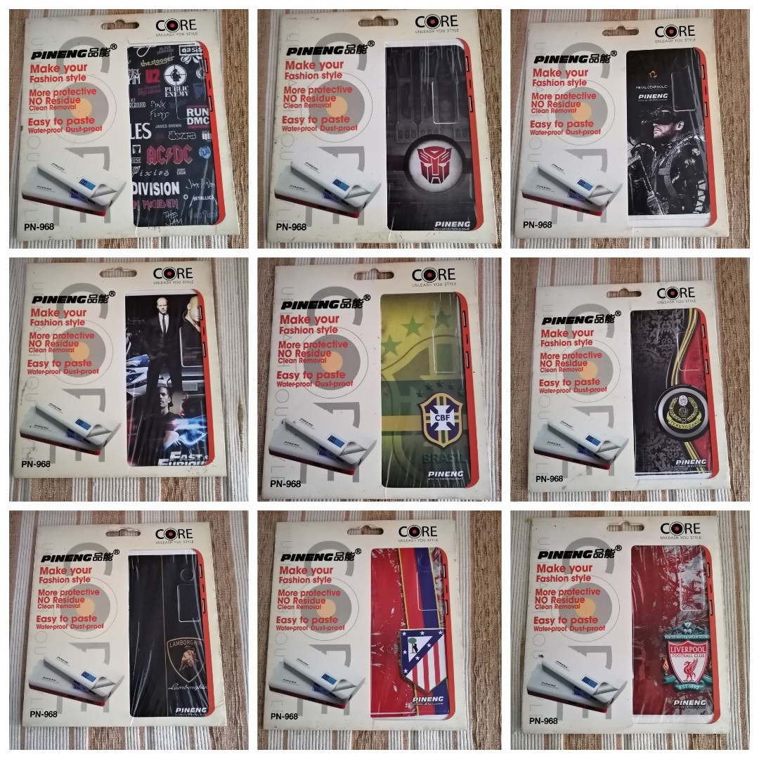 Pineng PN-968 Powerbank Sticker, Mobile Phones & Gadgets, Mobile ...