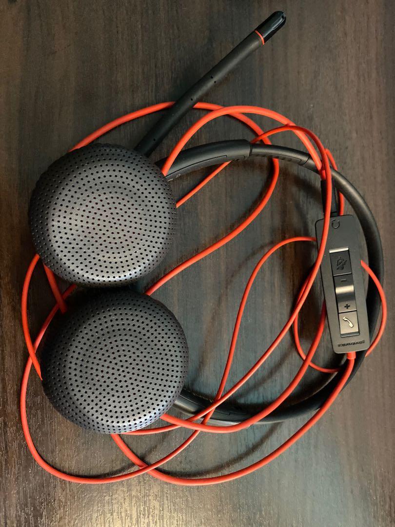 Plantronics (now Poly) headset C3200 USB-C, Audio, Headphones ...