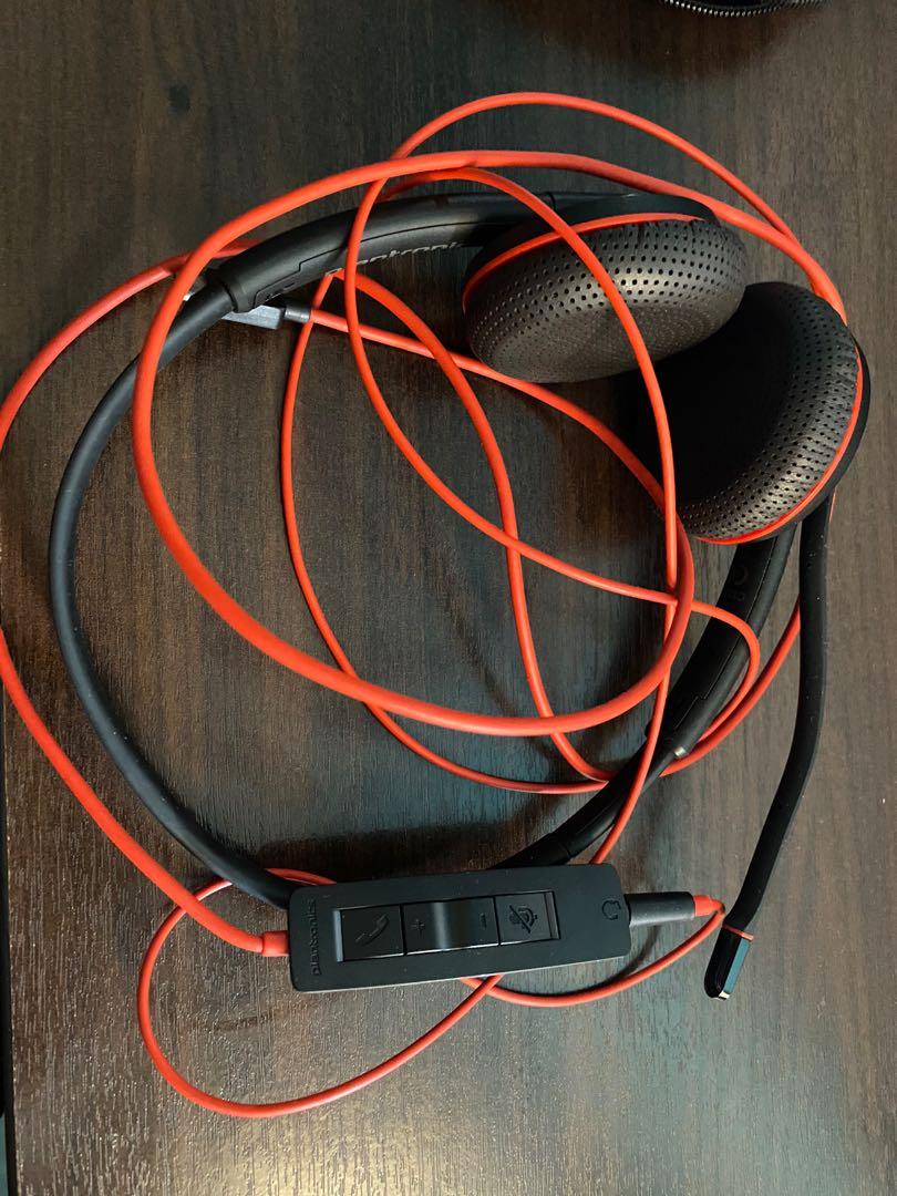 Plantronics (now Poly) headset C3200 USB-C, Audio, Headphones ...
