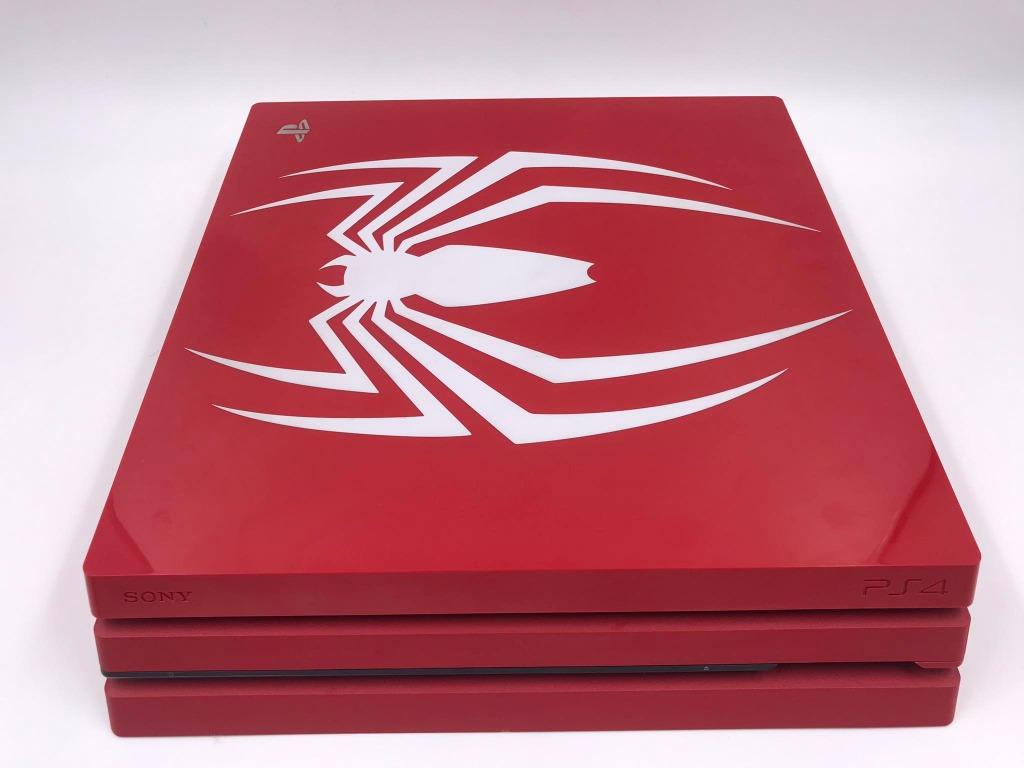 Playstation 4 Pro Marvel: Spider-Man Limited Edition, Video Gaming ...