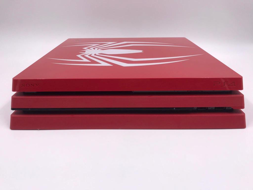 Playstation 4 Pro Marvel: Spider-Man Limited Edition, Video Gaming ...