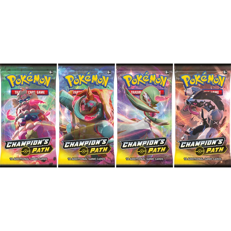 Champion's Path Booster Packs Art Set / CP / Pokemon Champion Path ...