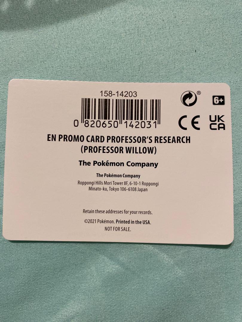 Pokemon Go: Professor's Research: Prof. Willow Card, Hobbies & Toys ...