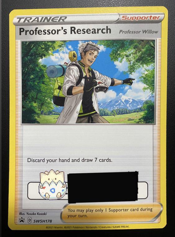 Pokemon Go: Professor's Research: Prof. Willow Card, Hobbies & Toys ...