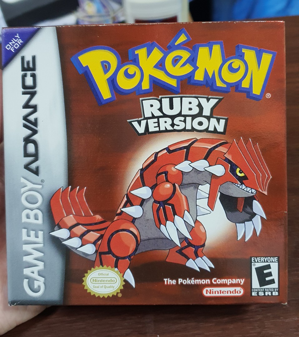 Pokemon Ruby Version (with Jirachi), Video Gaming, Video Games ...
