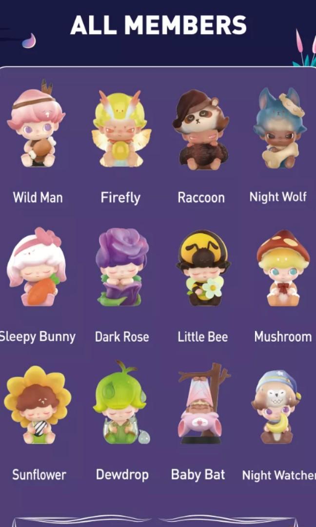 PopMart Dimoo Forest Night Dewdrop, Hobbies & Toys, Toys & Games on ...