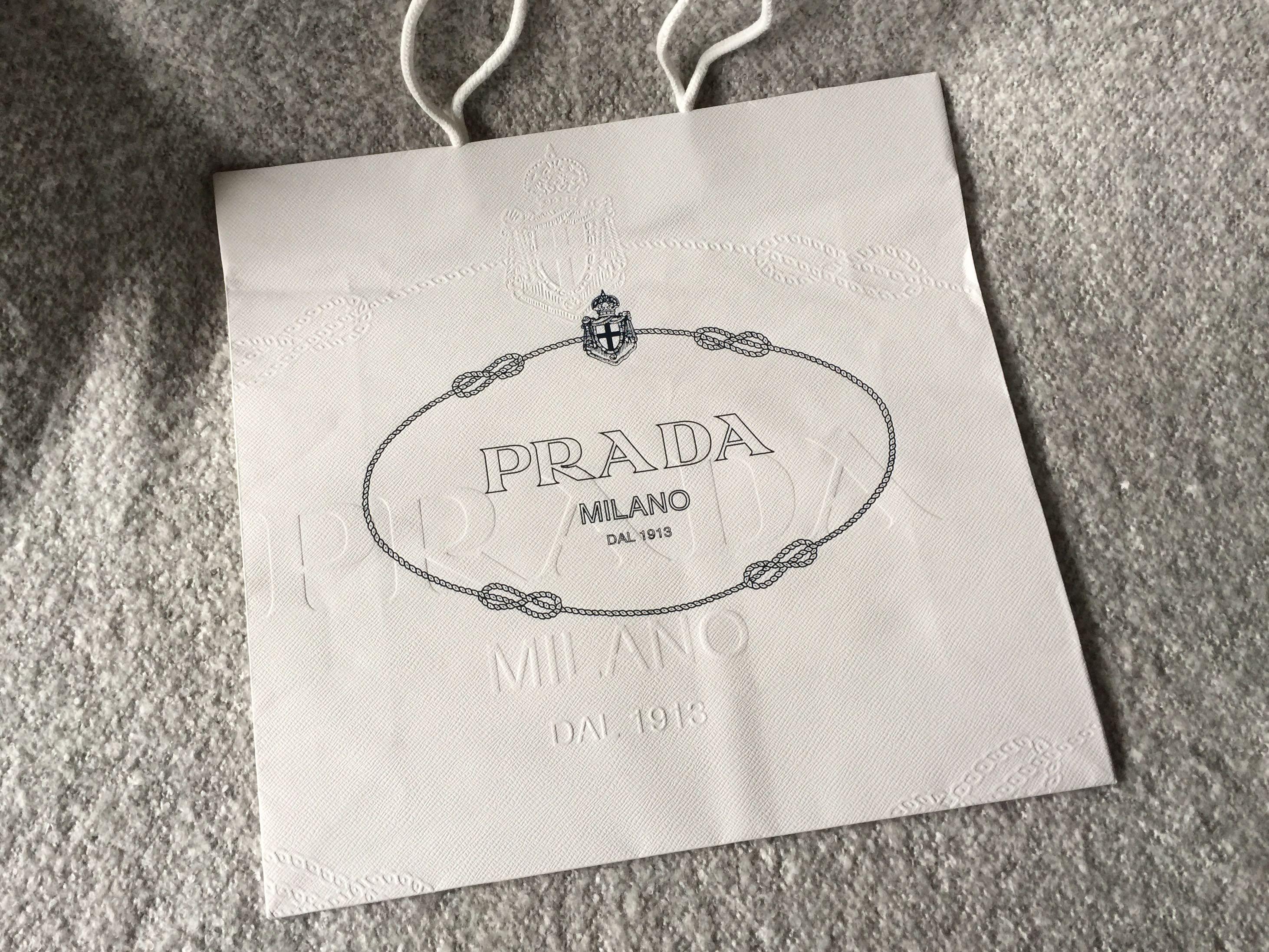 PRADA PAPER BAG, Women's Fashion, Jewelry & Organizers, Accessory ...
