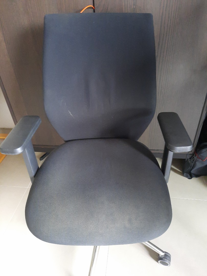 Preloved Castlery office chair, Furniture & Home Living, Furniture ...