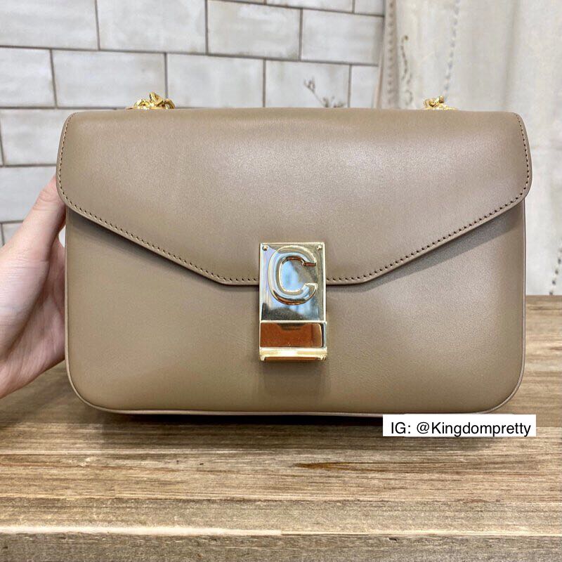 Pre-order Celine C Logo Chain Flap Bag, Luxury, Bags & Wallets on Carousell