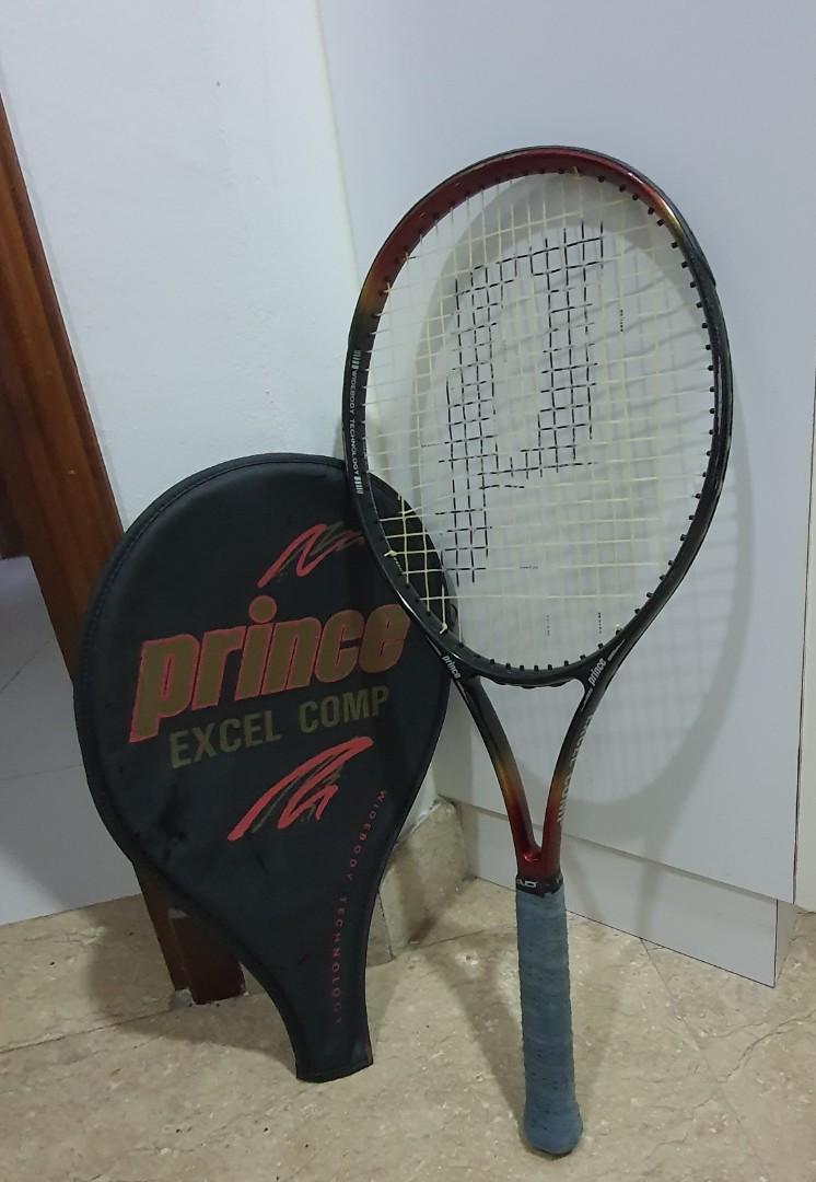 Prince Excel Comp wide Body Technology Tennis Racquet, Sports Equipment ...