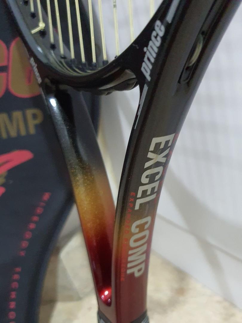 Prince Excel Comp wide Body Technology Tennis Racquet, Sports Equipment ...
