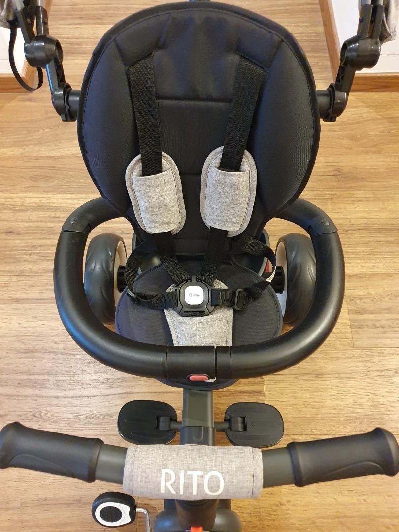 Q Play RITO trike - folding tricycle, Babies & Kids, Going Out, Other ...