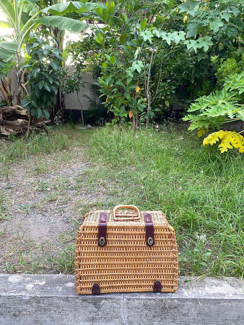 rattan suitcase, Furniture & Home Living, Home Decor, Other Home Decor ...
