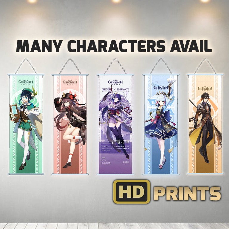 [READYSTOCK] Genshin Impact Posters | Genshin Poster | Genshin Prints ...