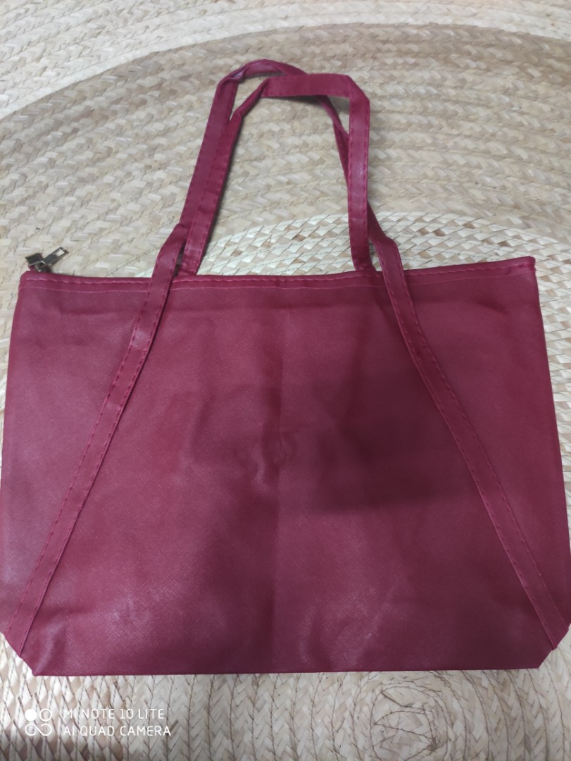 Red big bag, Women's Fashion, Bags & Wallets, Tote Bags on Carousell