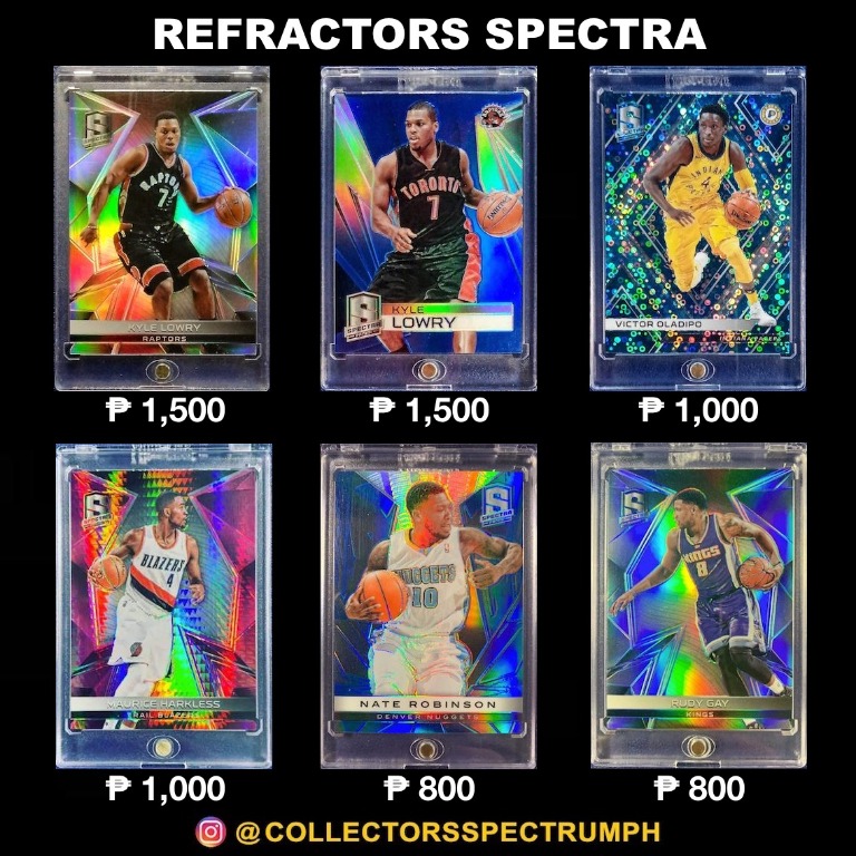 Refractors Spectra NBA Cards, Hobbies & Toys, Toys & Games on Carousell